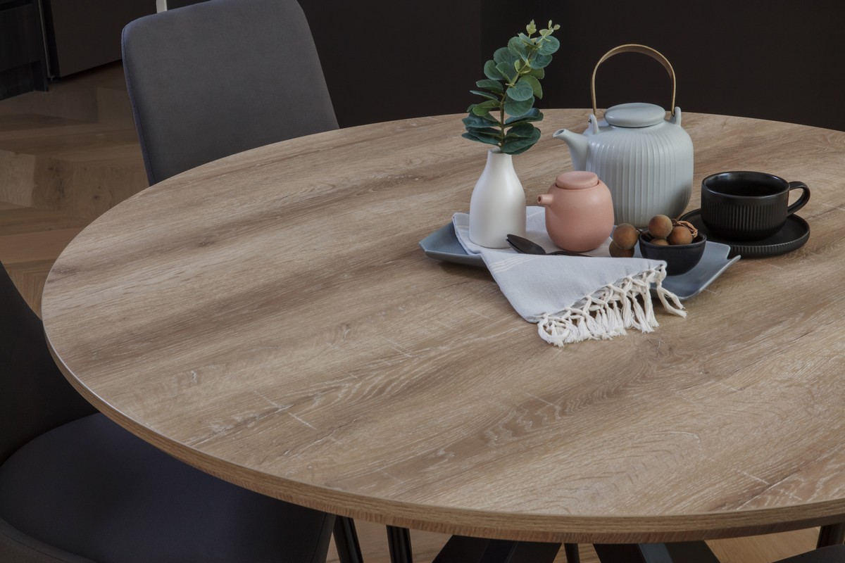 Atlas Dining Table Oak Sonoma buy in Australia - Vetro