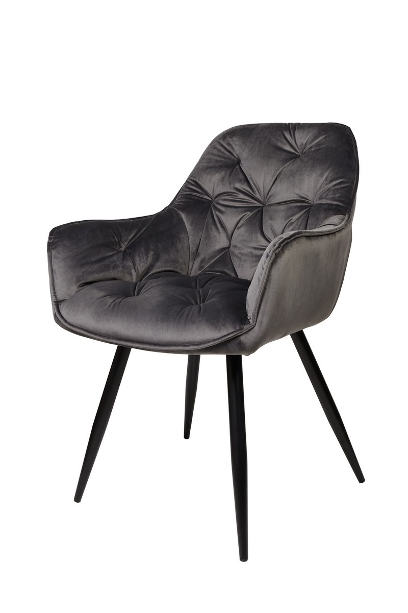 Ava Dining Chair Grey Set of 2 buy in Australia - Vetro