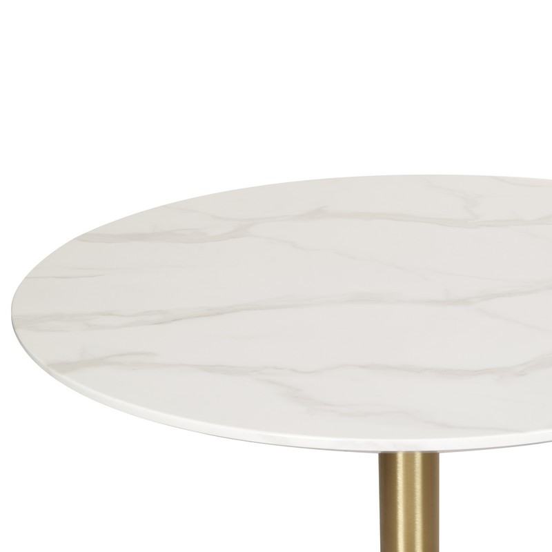 Opera Large Dining Table Marble Effect White Agaria buy in Australia ...