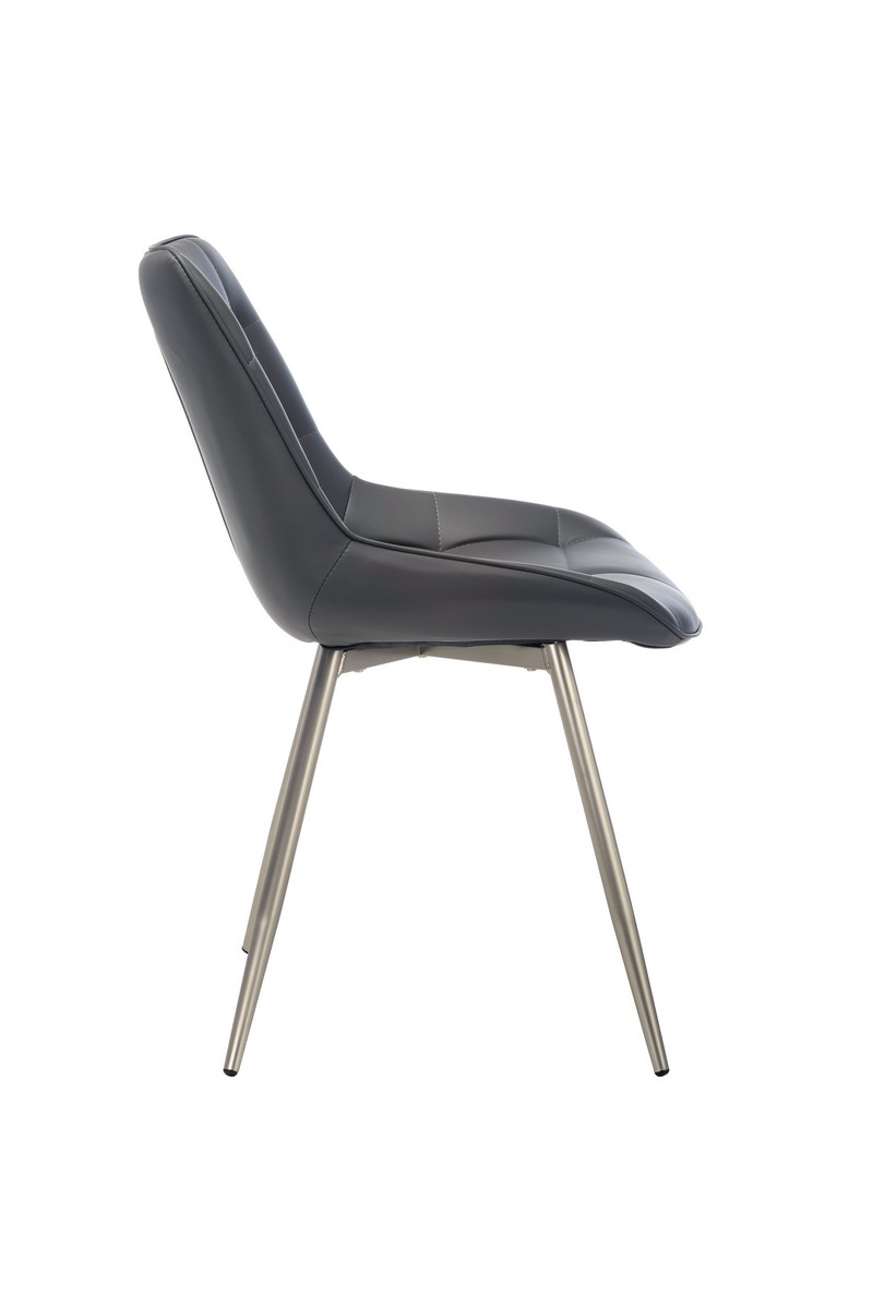 Trix Dining Chair Grey Set of 4 buy in Australia - Vetro