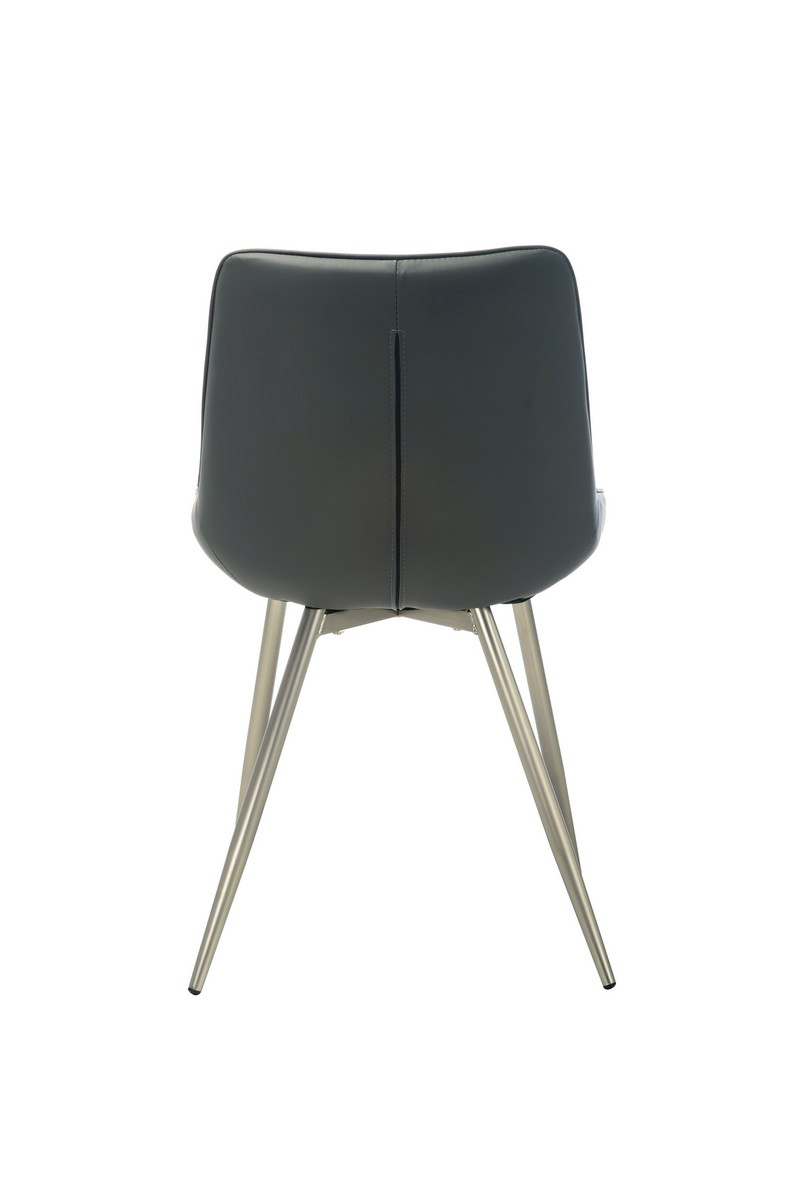 Trix Dining Chair Grey Set of 4 buy in Australia - Vetro