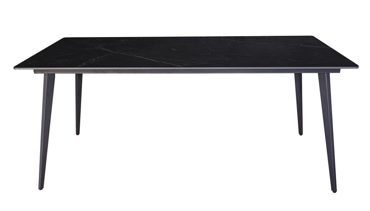 Sara Dining Table Shakespeare Black buy in Australia - Vetro