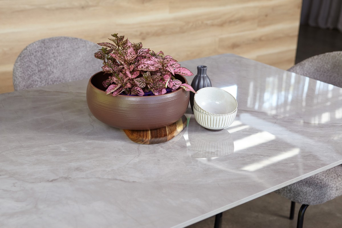 Eva Dining Table Rebecca Grey buy in Australia - Vetro