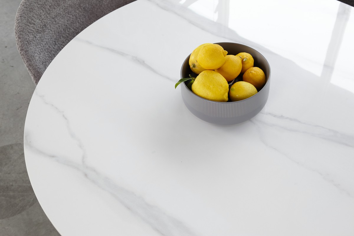 Fern Dining Table White Sevella buy in Australia - Vetro