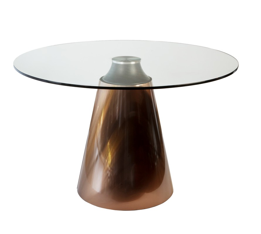 Cooper Dining Table Copper buy in Australia - Vetro